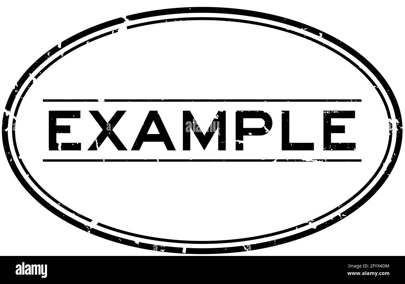 Grunge Black Example Word Oval Rubber Seal Stamp On White Background grunge-black-example-word-oval-rubber-seal-stamp-on-white-background