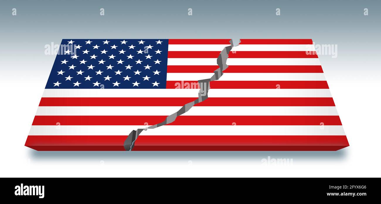 House crack down the middle hi-res stock photography and images - Alamy