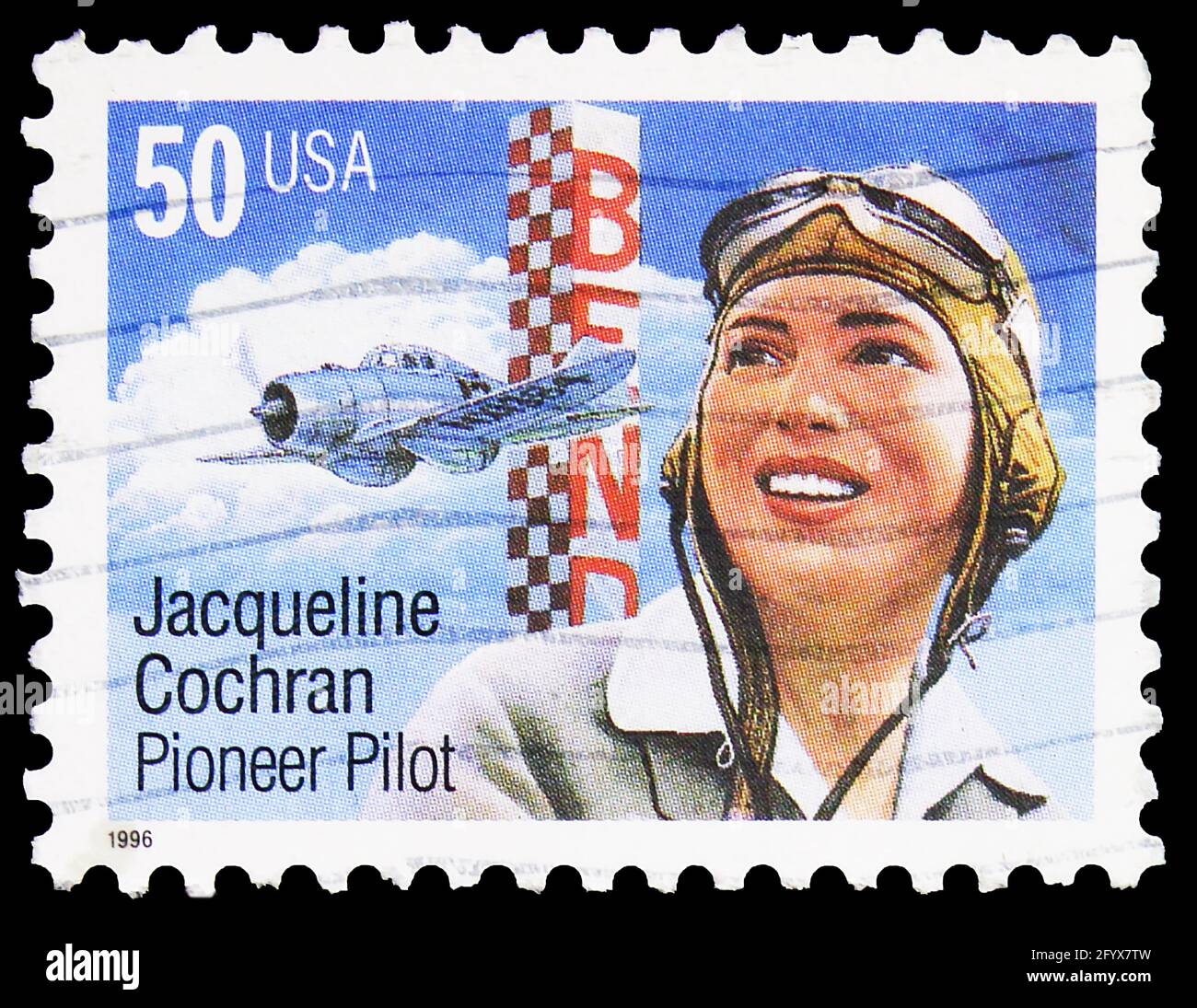 Jacqueline cochran stamp hi-res stock photography and images - Alamy