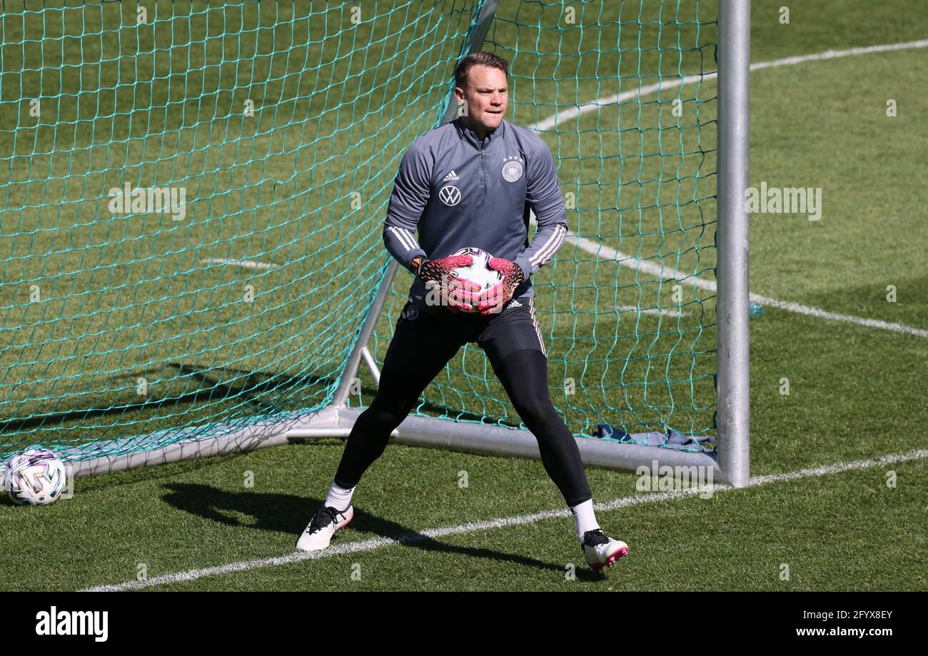Seefeld, Austria. 30th May, 2021. Football, national team, training ...
