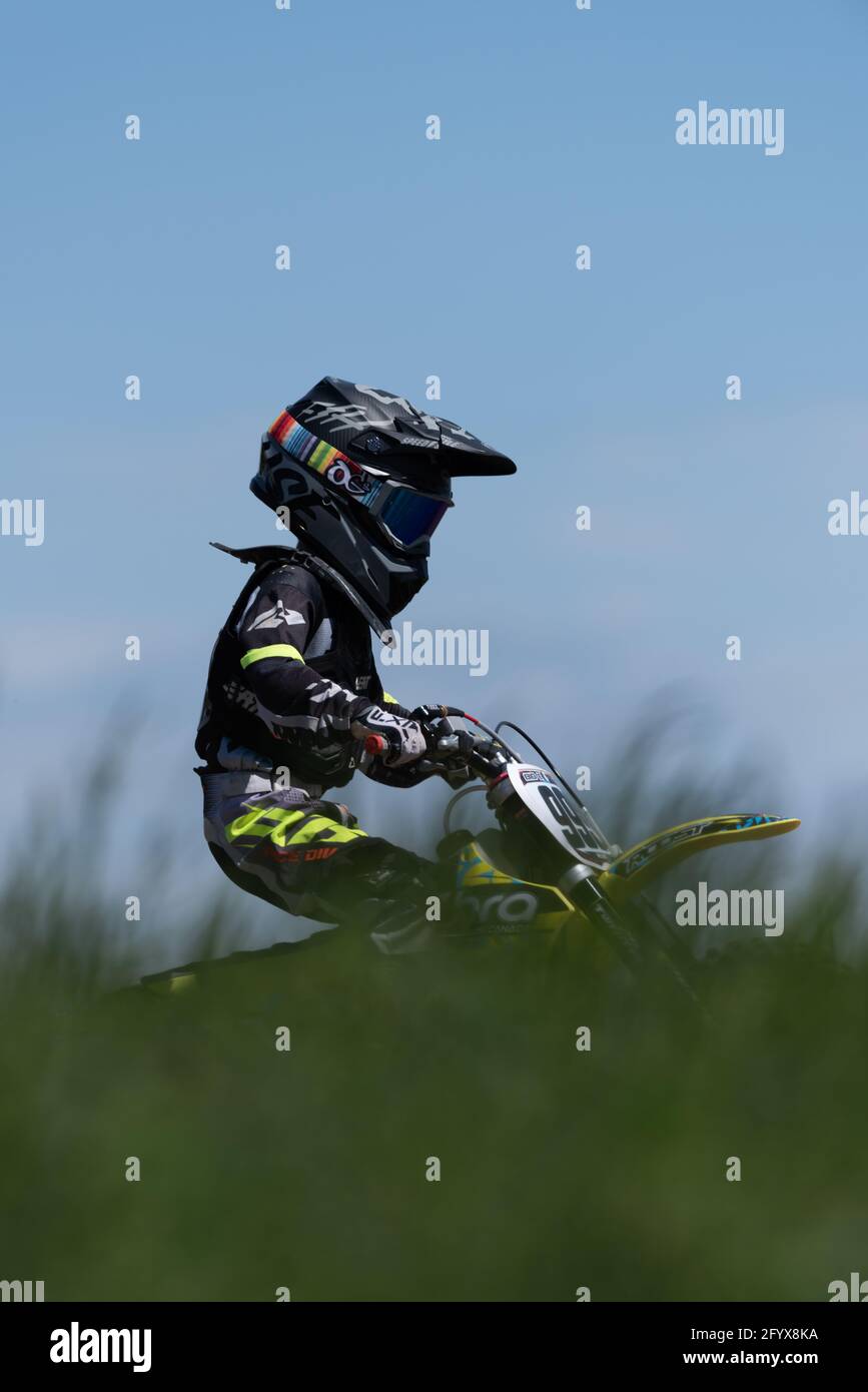 Solo motocross hi-res stock photography and images - Alamy