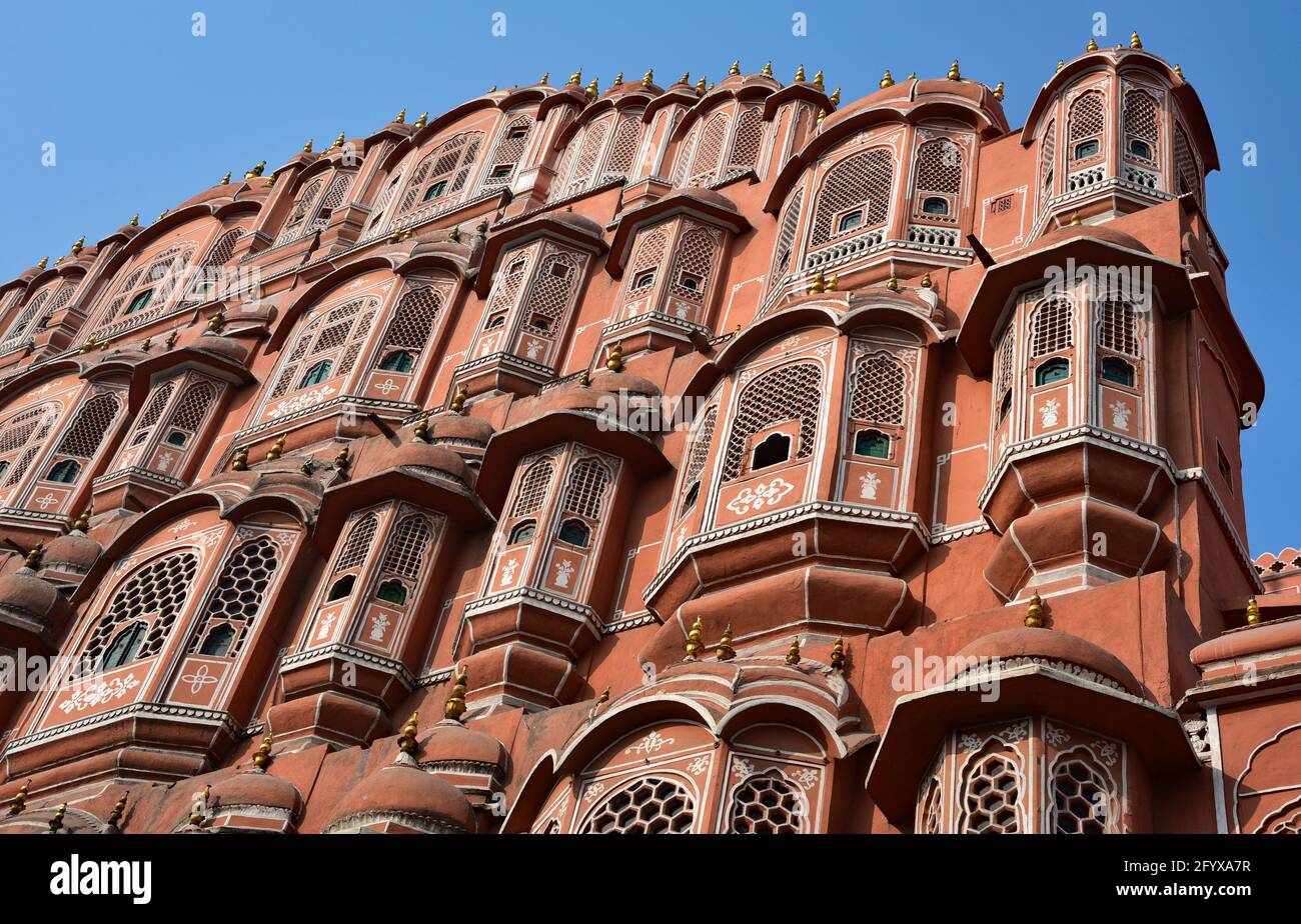 Pink sandstone facade hi-res stock photography and images - Alamy