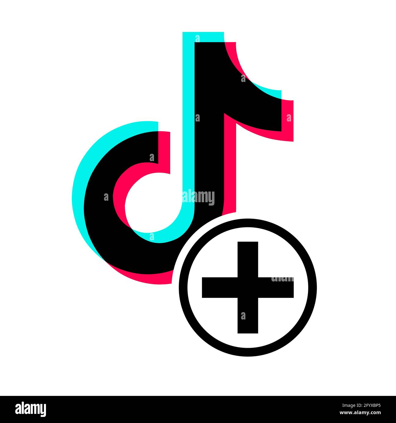 Hand With Smartphone And Tik Tok Stock Vector Images - Alamy