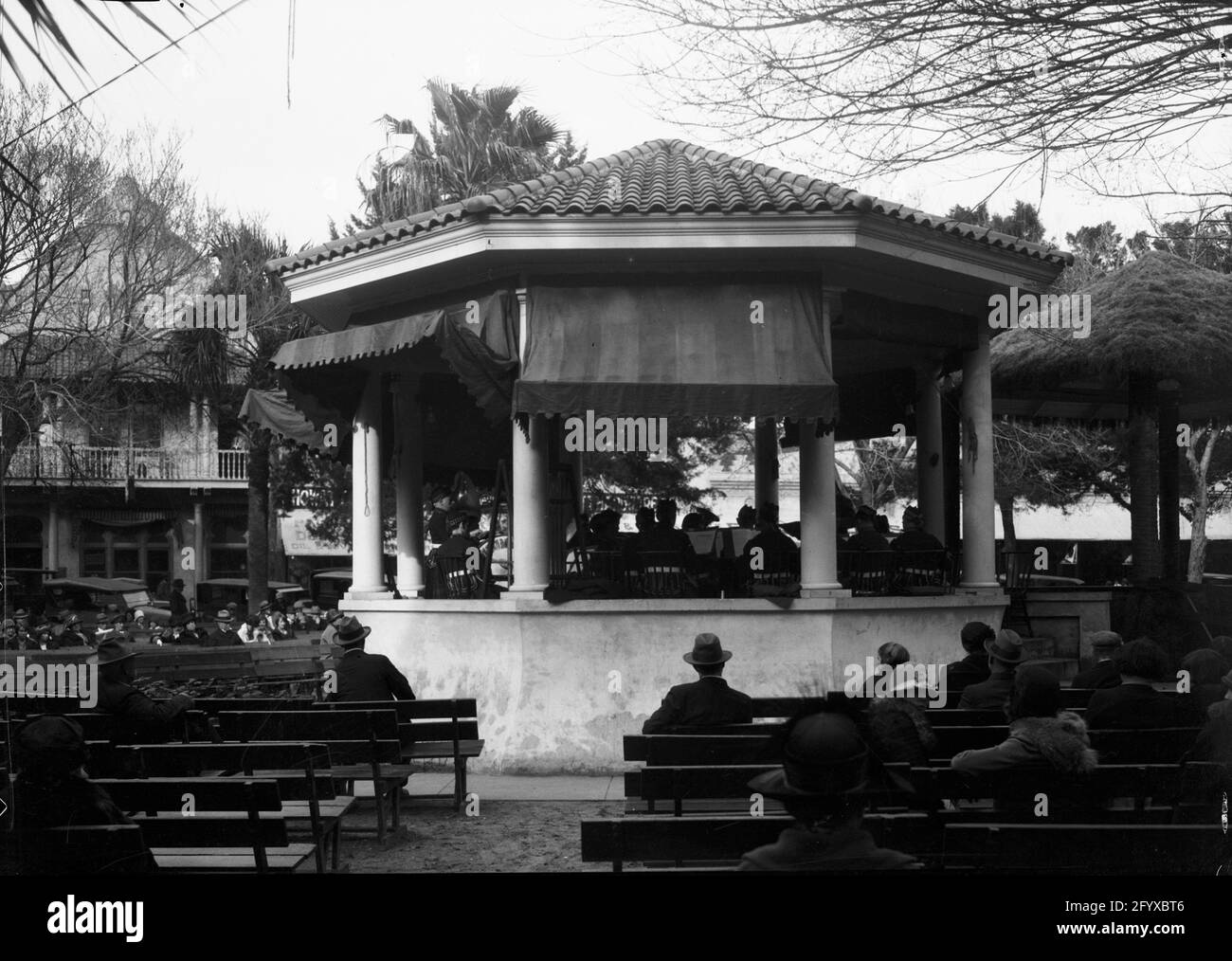 Band Shell, St Augustine, FL, ca 1930 Stock Photo - Alamy