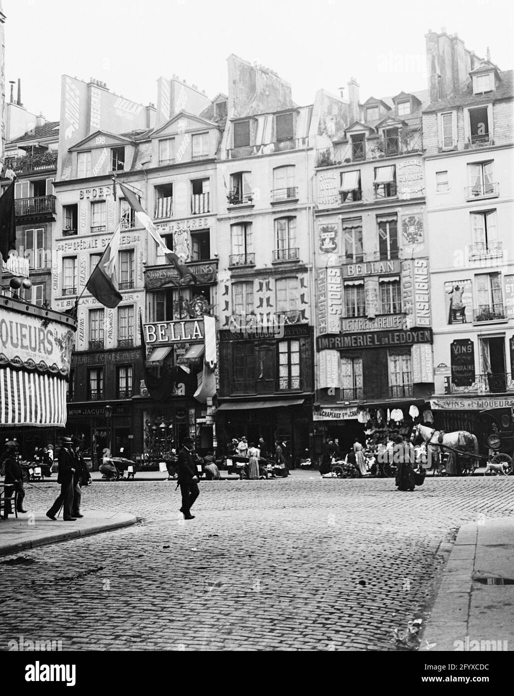 Paris, France, 1895 Stock Photo - Alamy