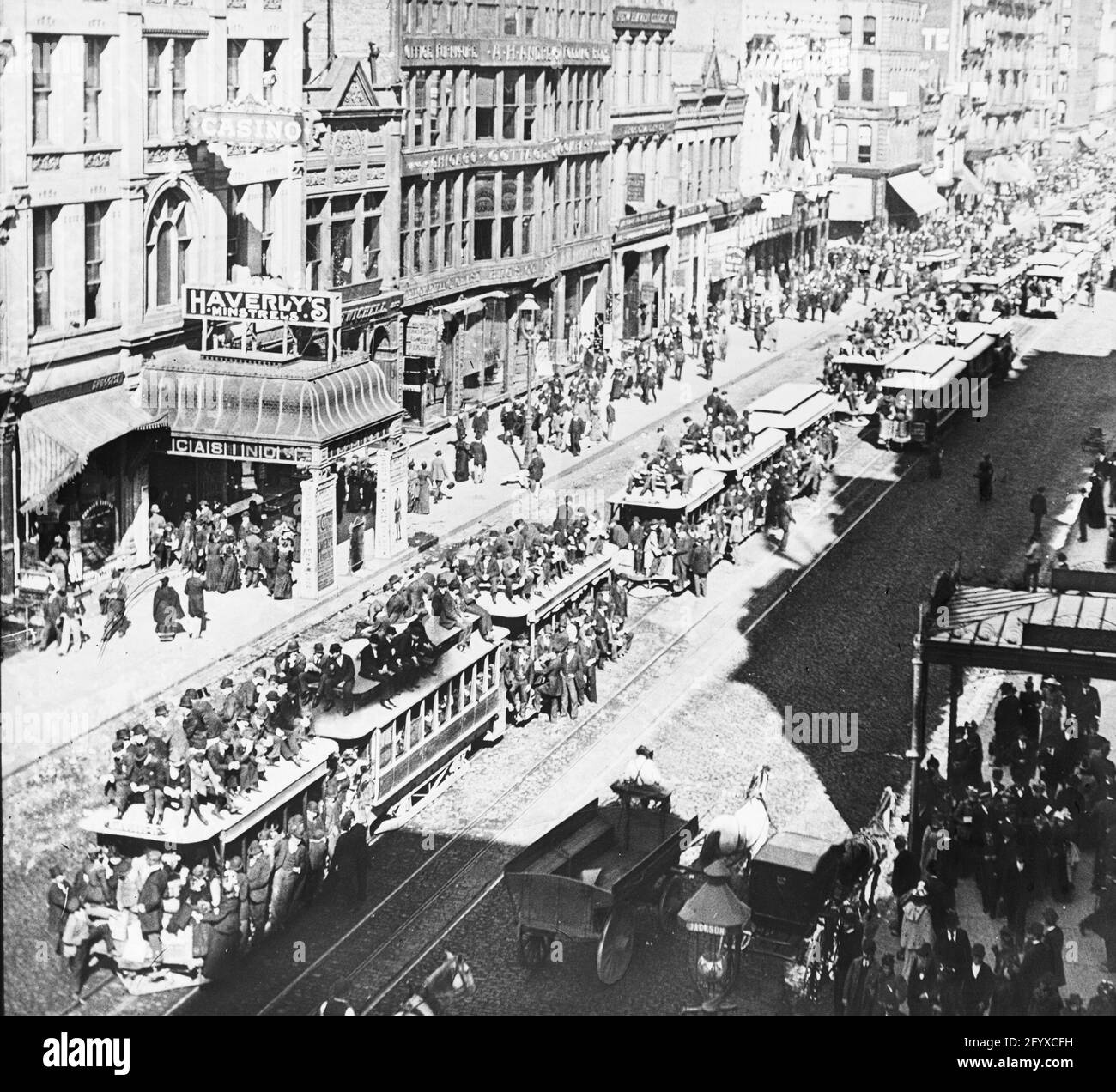 1890s Chicago High Resolution Stock Photography and Images - Alamy
