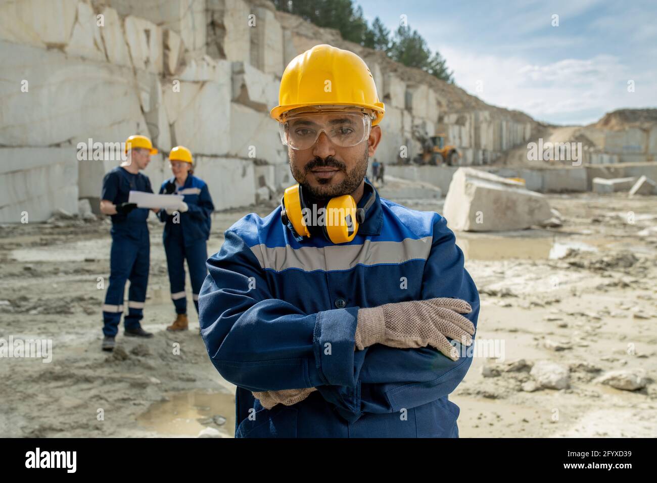 Serious contractor hi-res stock photography and images - Alamy