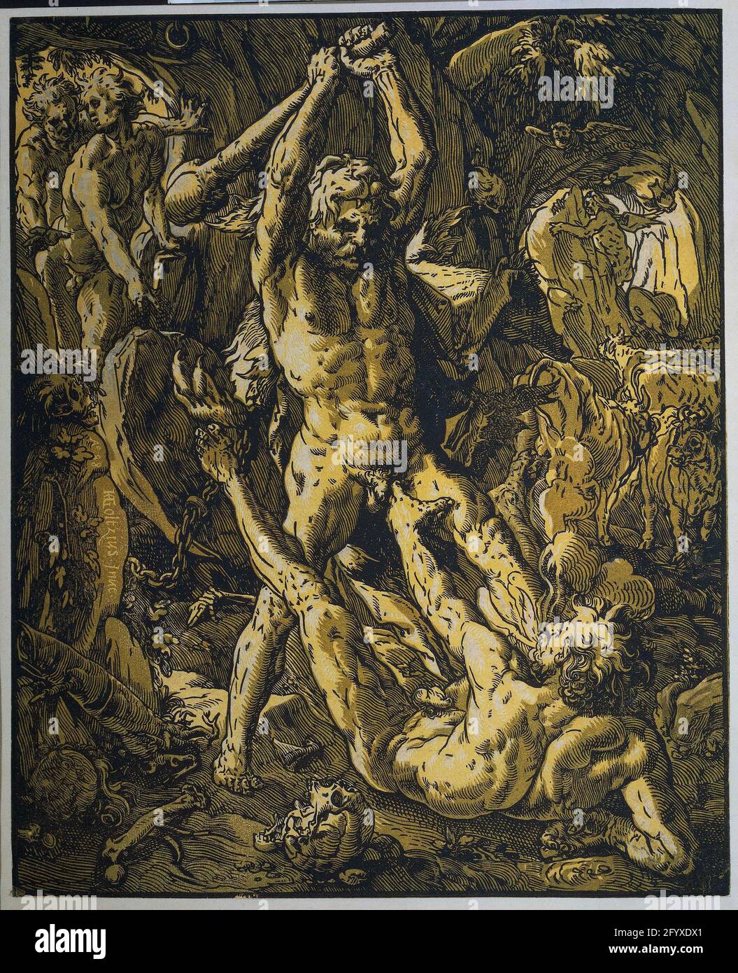 Cacus myth hi-res stock photography and images - Alamy