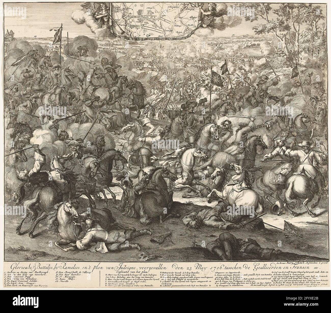Plan of the battle of ramelies hi-res stock photography and images - Alamy