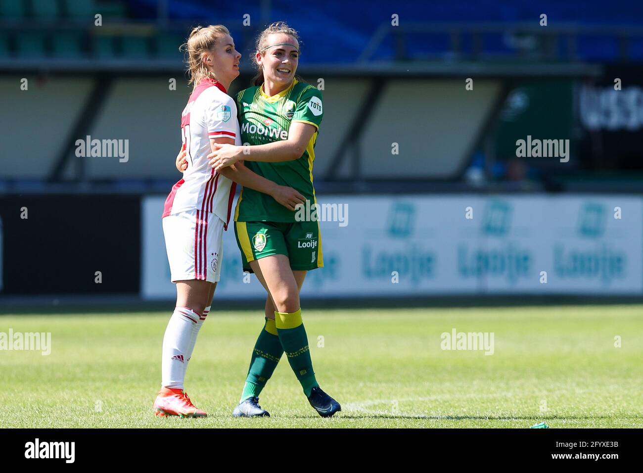 DEN HAAG, NETHERLANDS - MAY 30: Victoria Pelova of Ajax, Anouk ...