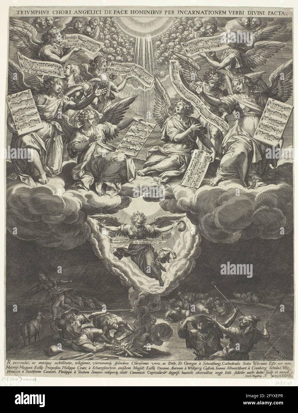 Nine choirs of angels hi-res stock photography and images - Alamy