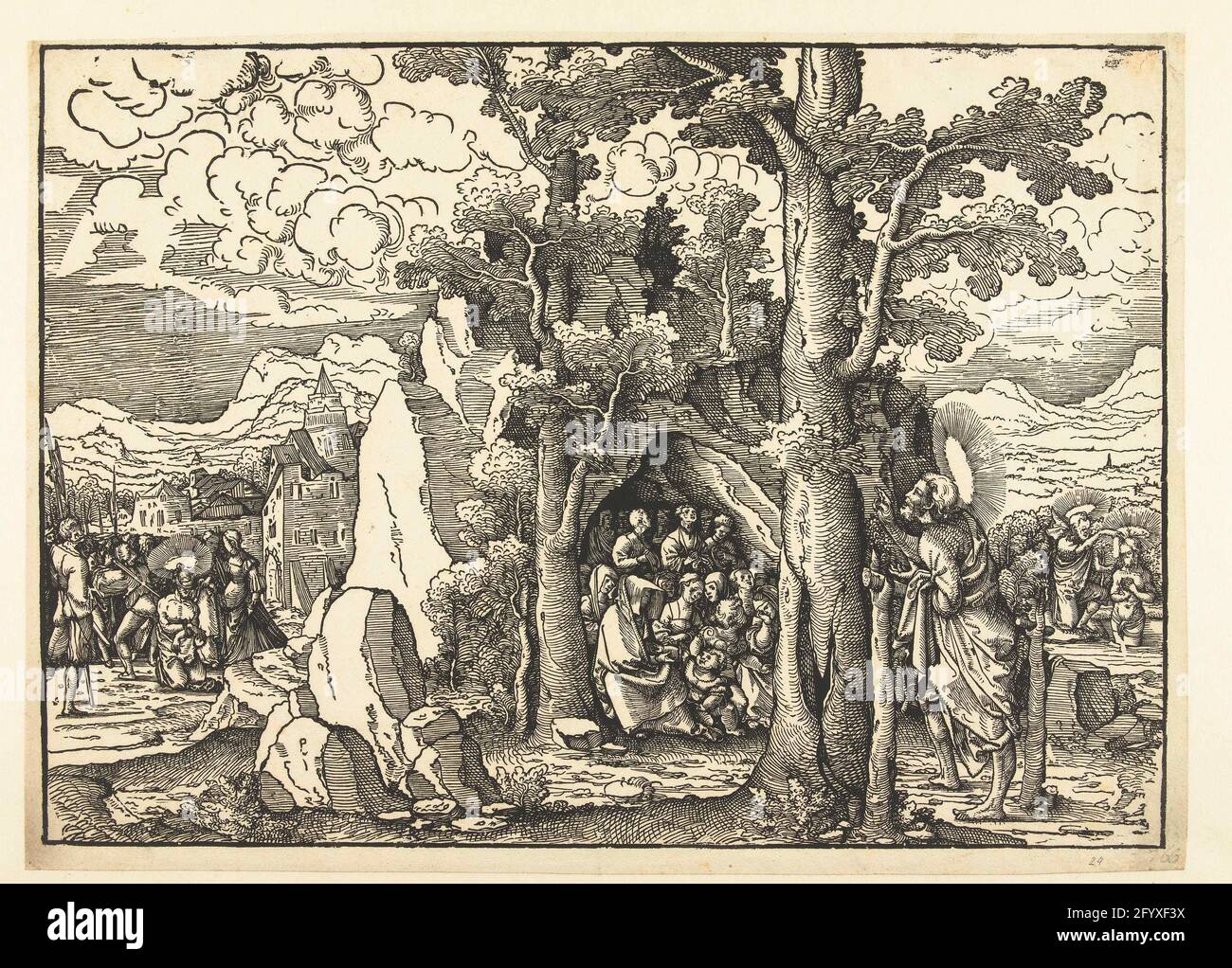 PREEDY OF JOHNER THE BASTER. Three scenes from the life of John the ...