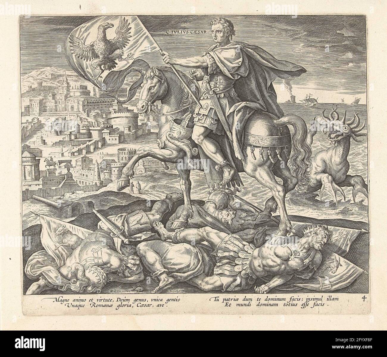 Julius Caesar as a fourth king from the vision of Daniel; Rise of four ...