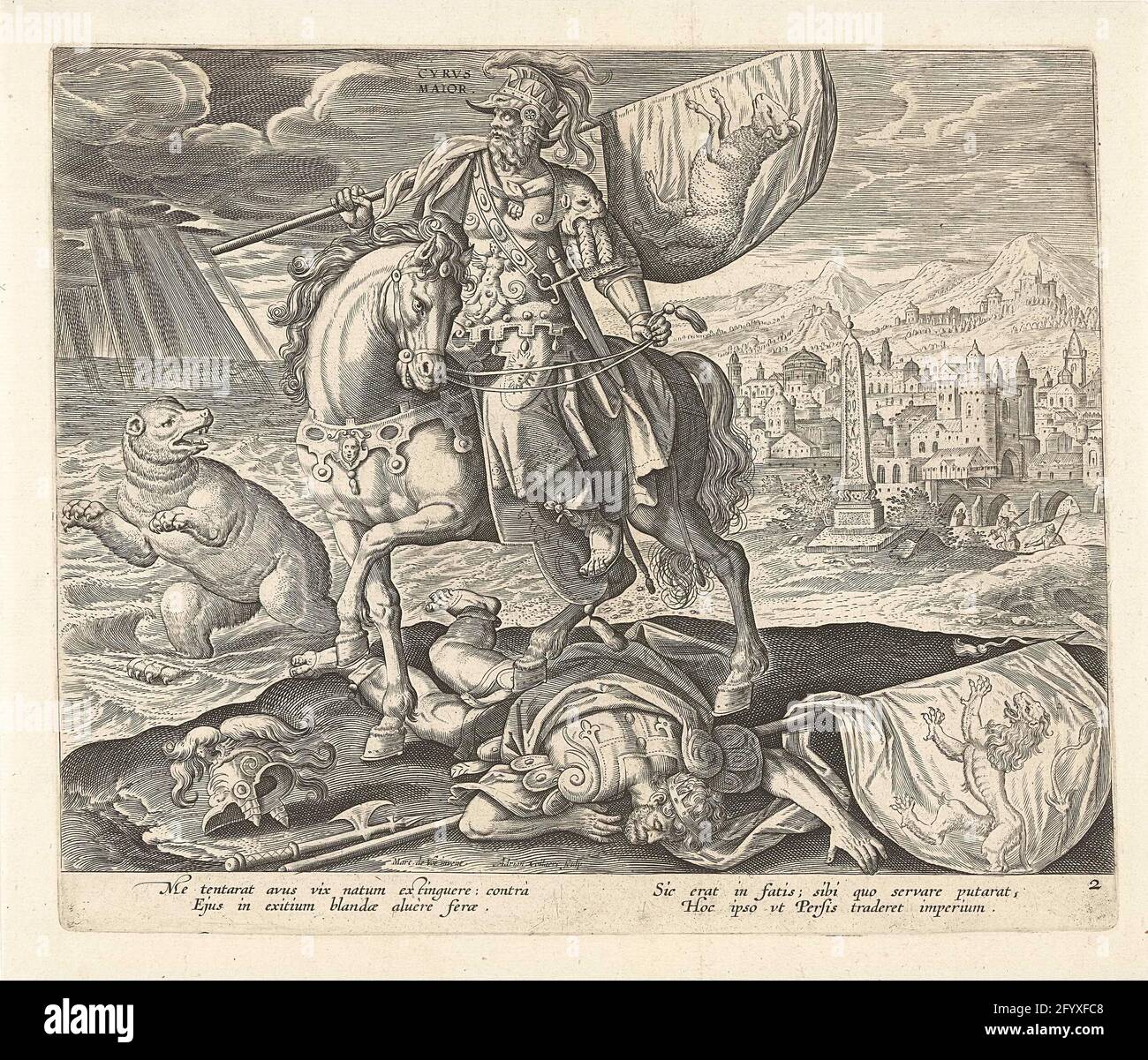 Cyrus as a second king from the vision of Daniel; Rise of four world ...