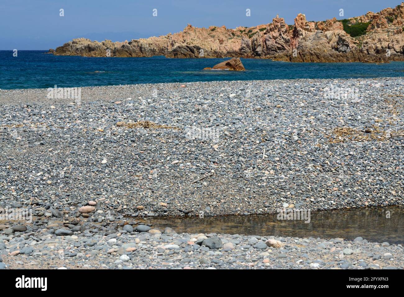 View of Cala Tinnari beach Stock Photo - Alamy