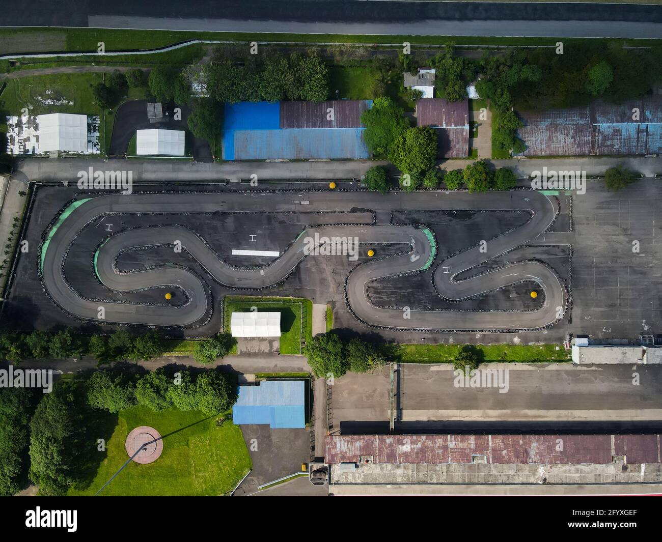 Car Race Track Aerial High Resolution Stock Photography and Images - Alamy