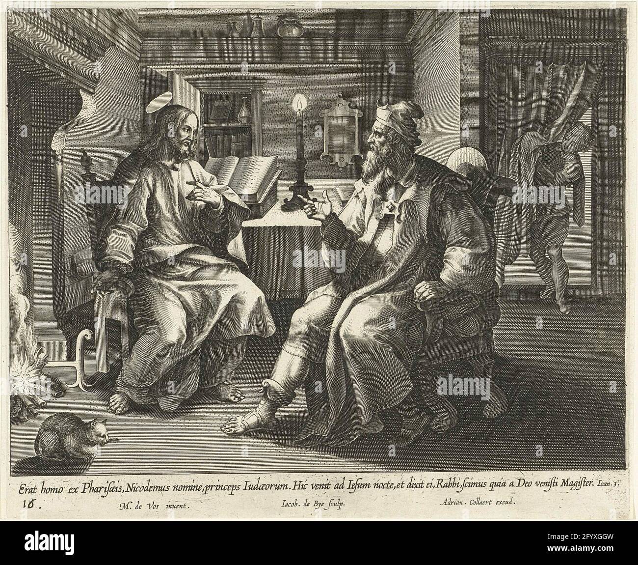 Conversation with nikodemus; Vita, Passio et Resvrrectio IESV Christi ...