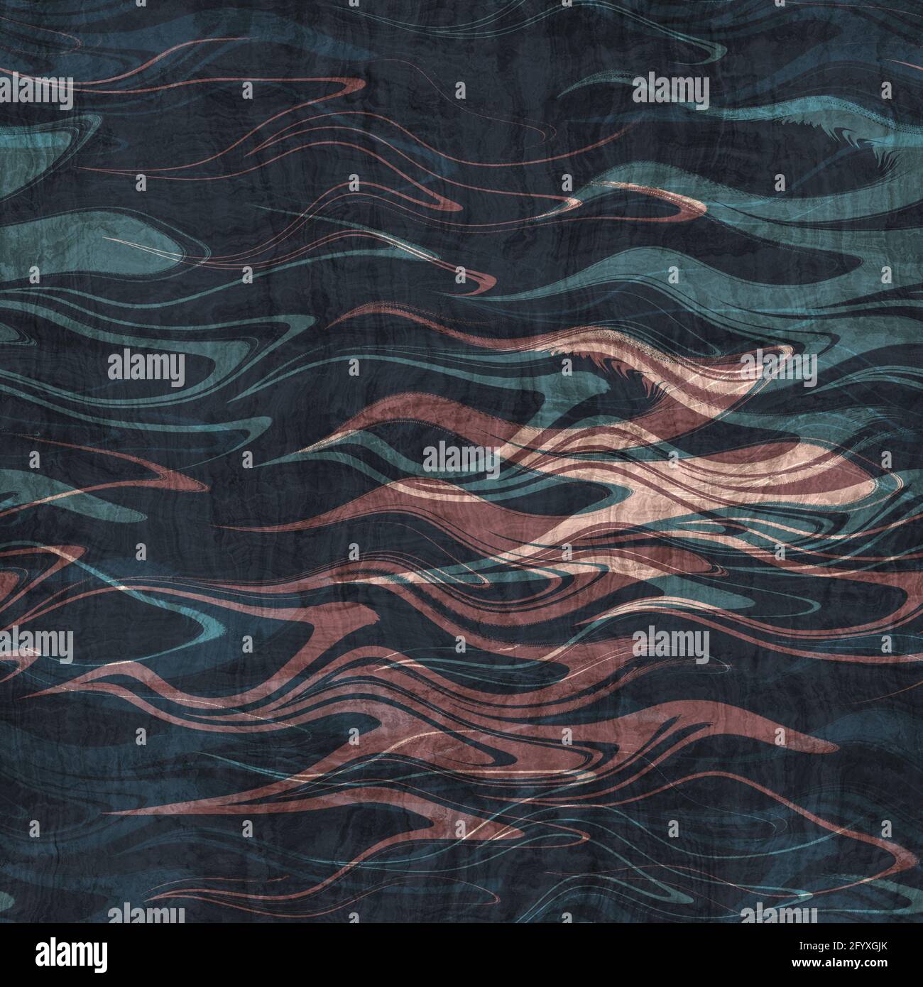 Seamless blue pink cream and navy surface pattern Stock Photo - Alamy