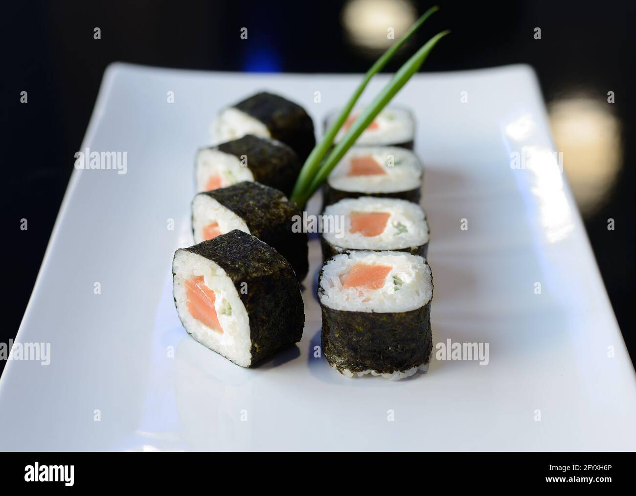 Maki sushi rolls hi-res stock photography and images - Alamy