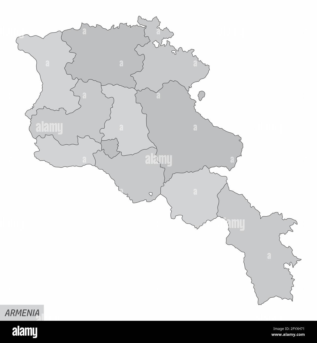 Armenia city map Stock Vector Images - Alamy