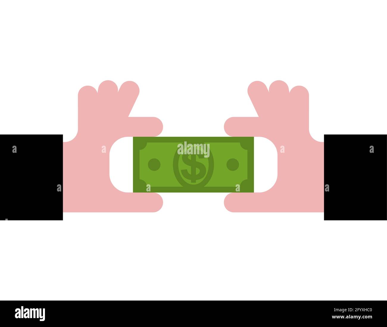 Split up metaphor Stock Vector Images - Alamy