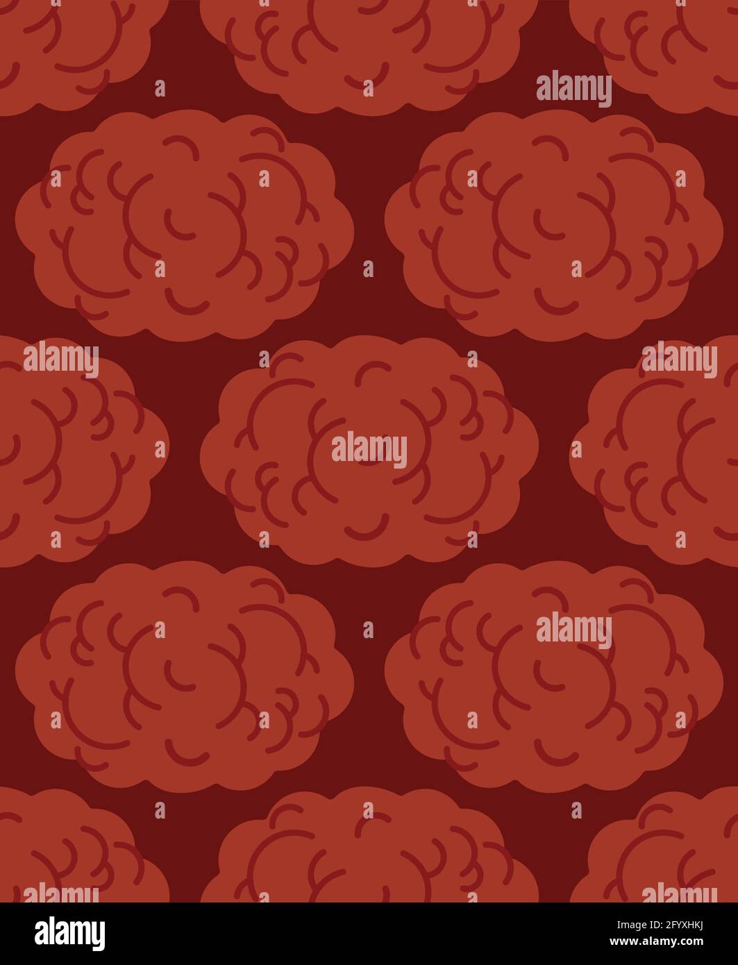 Meatball pattern seamless. meatballs background. vector texture Stock ...