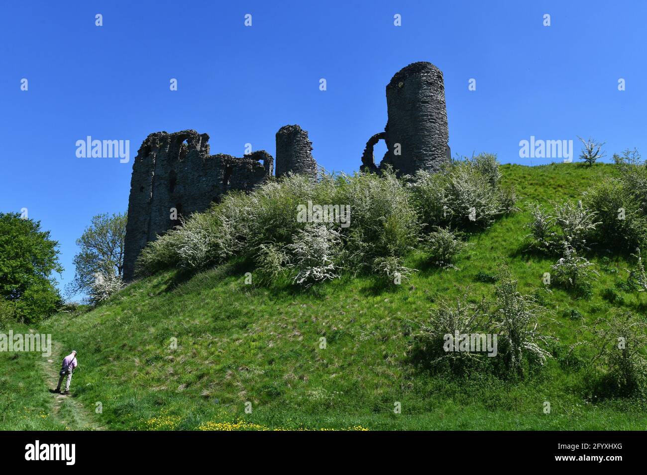 Clun castle uk hi-res stock photography and images - Alamy