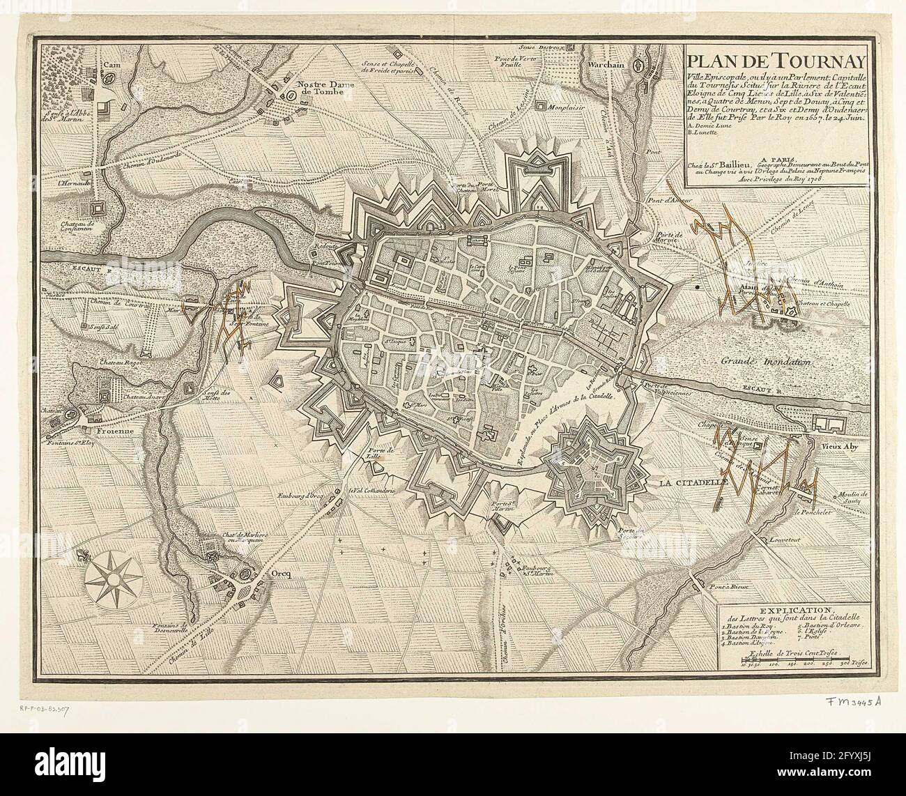 Tournai Map High Resolution Stock Photography and Images - Alamy