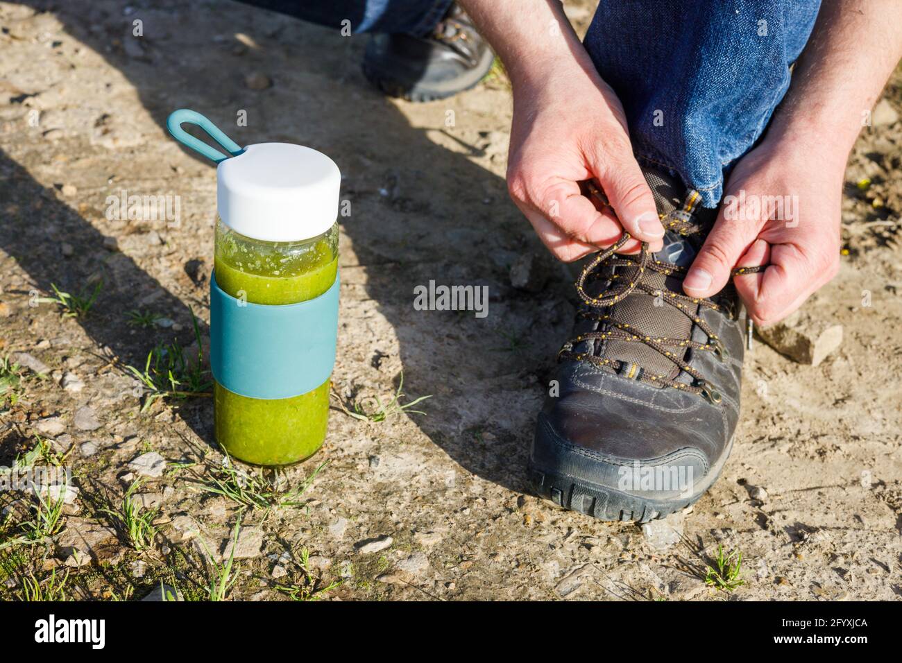 Person and lacing food hi-res stock photography and images - Alamy