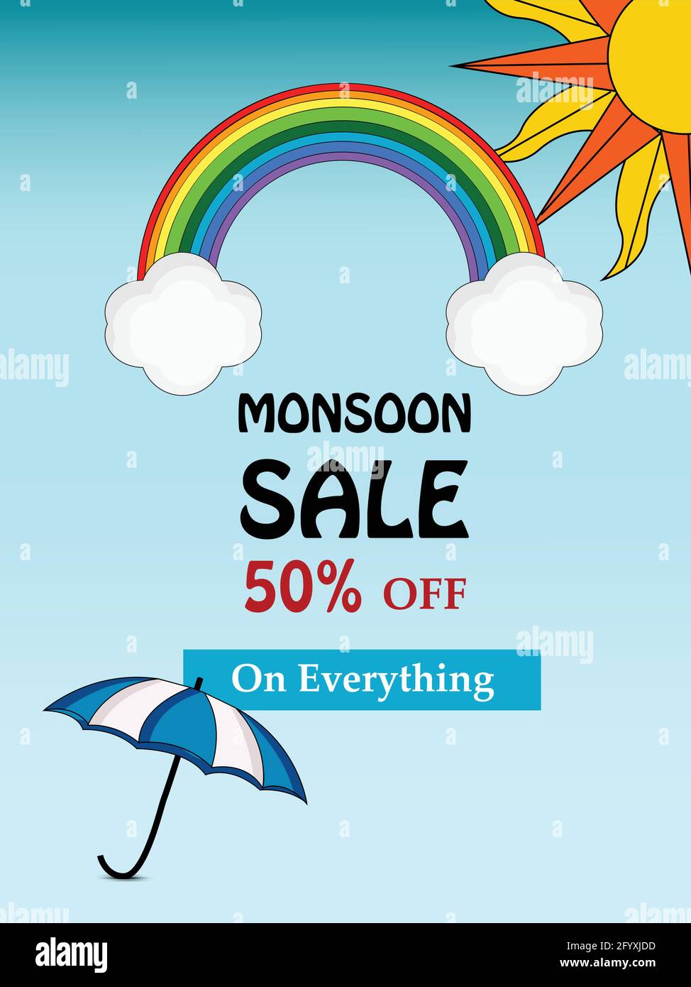 Monsoon season background Stock Vector Image & Art - Alamy