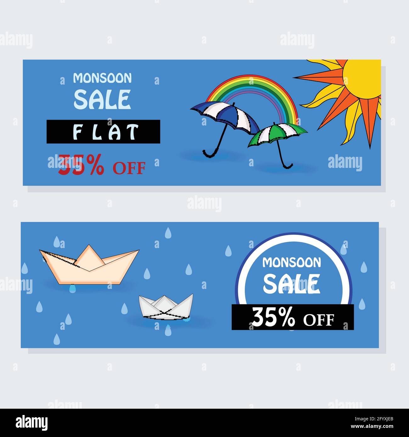 Monsoon season background Stock Vector Image & Art - Alamy