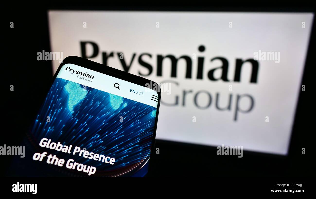 Prysmian logo hi-res stock photography and images - Alamy
