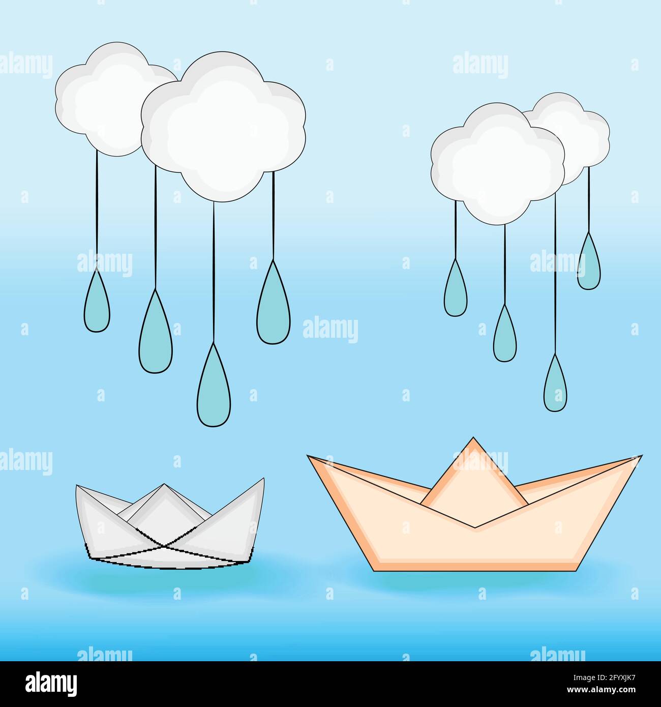 Monsoon wallpaper Stock Vector Images - Alamy
