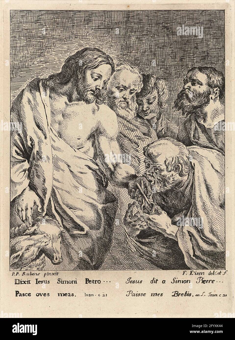 Christ gives the keys to Peter. Christ gives the keys to Peter. In the ...