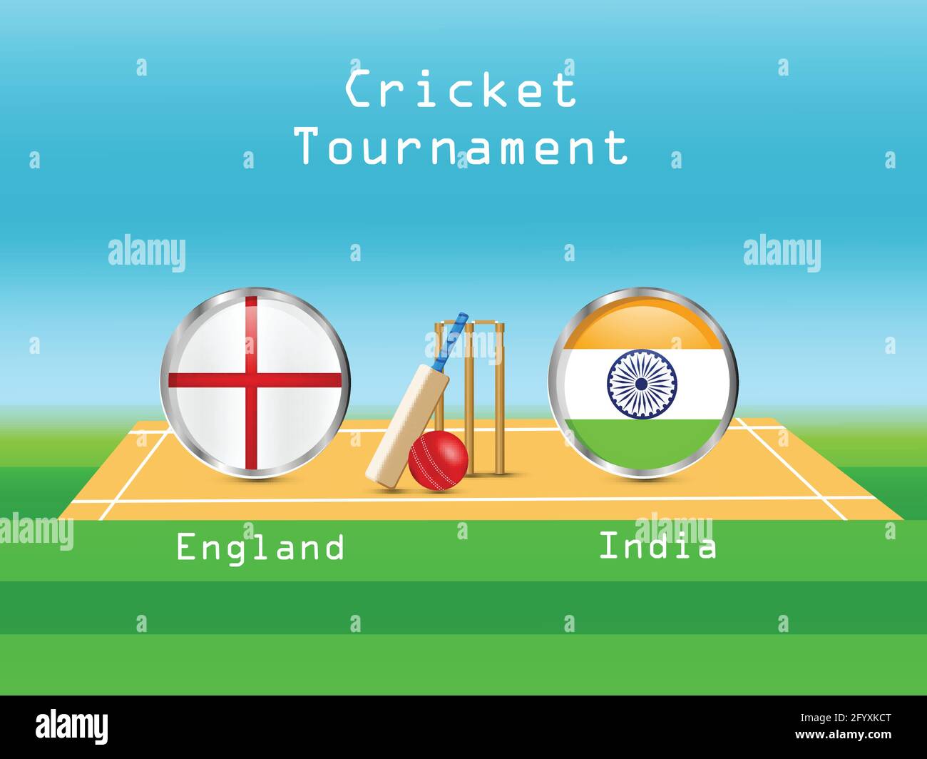 New zealand cricket test Stock Vector Images - Alamy