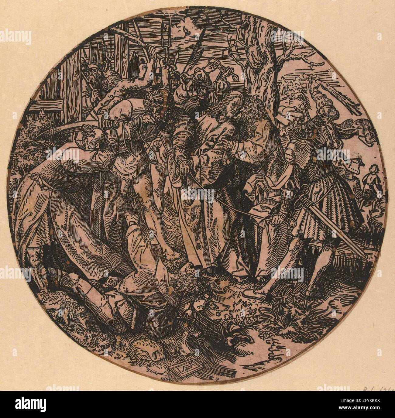 The Judaskus; The round passion. From series of twelve prints. Picture ...