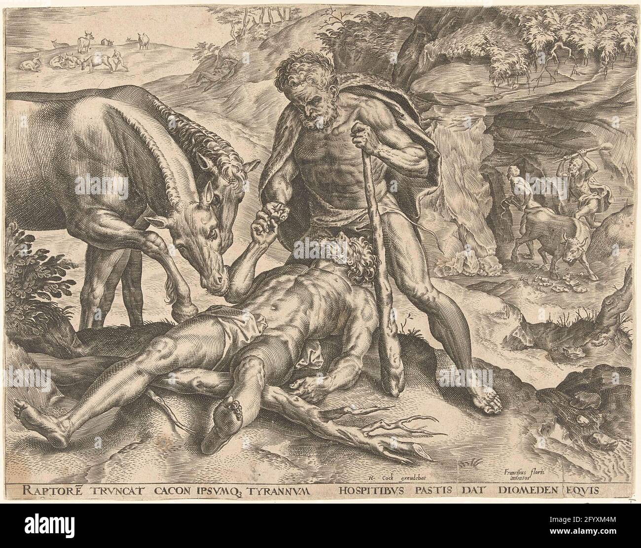 Hercules performs diomedes to his horses; Working from Hercules. The ...