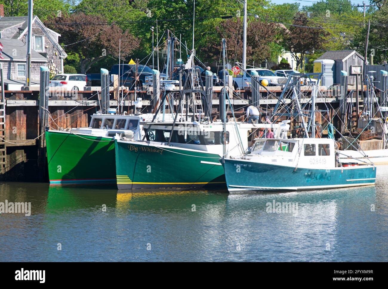 Rock Harbor, Orleans, Massachusetts, USA on a spring day Stock Photo ...