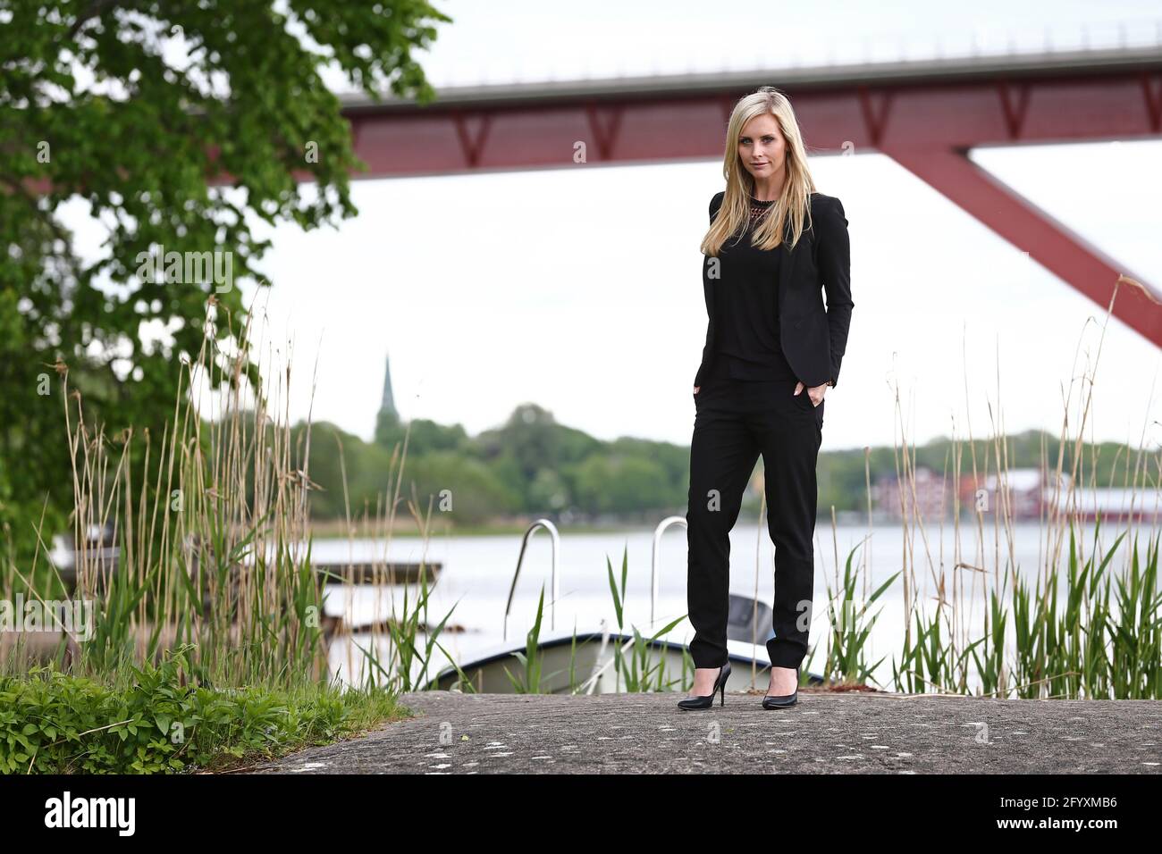 Writer Emelie Schepp, Motala, Sweden Stock Photo - Alamy