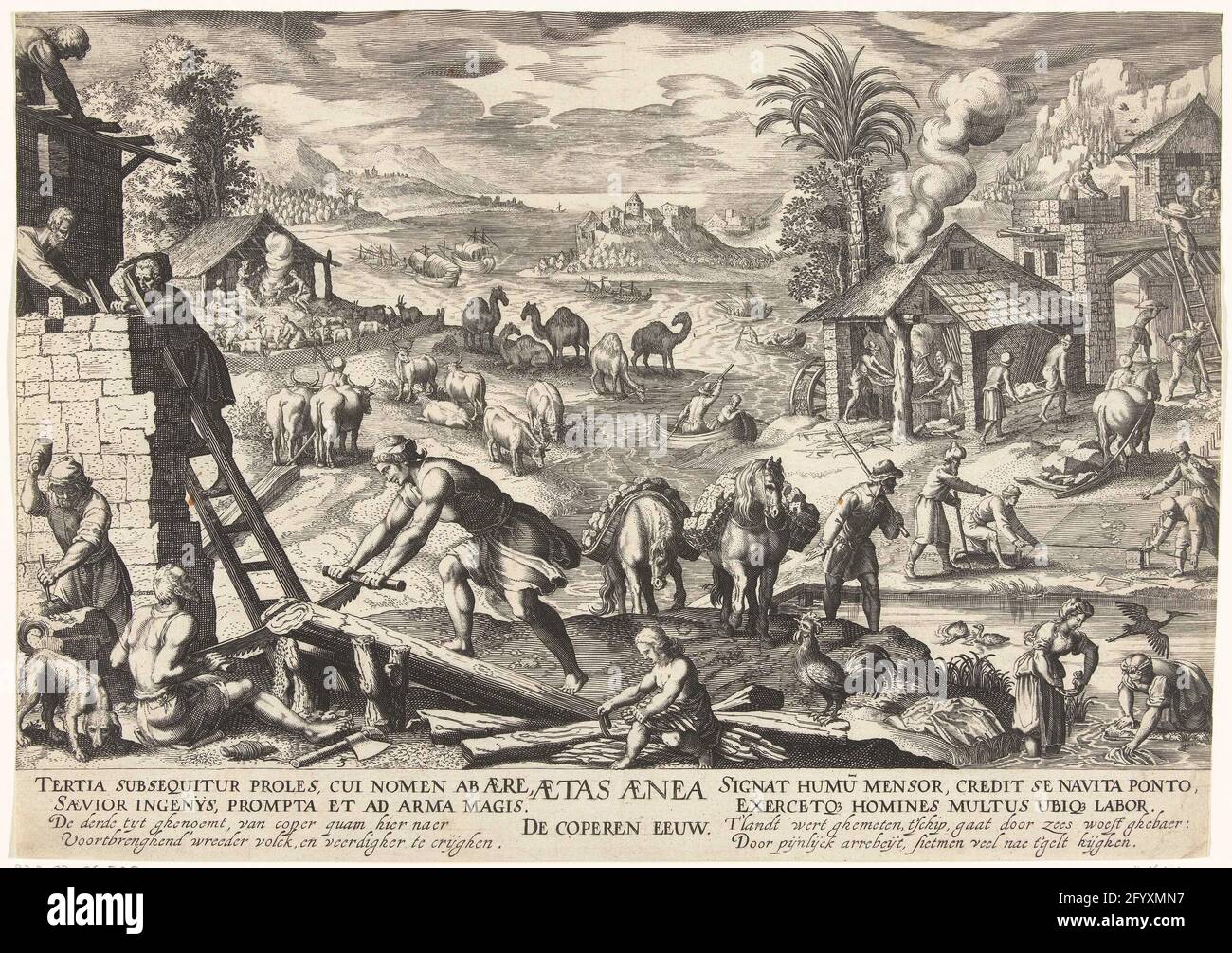 The bronze age; Aetas aenea / the coping century; The four world time ...