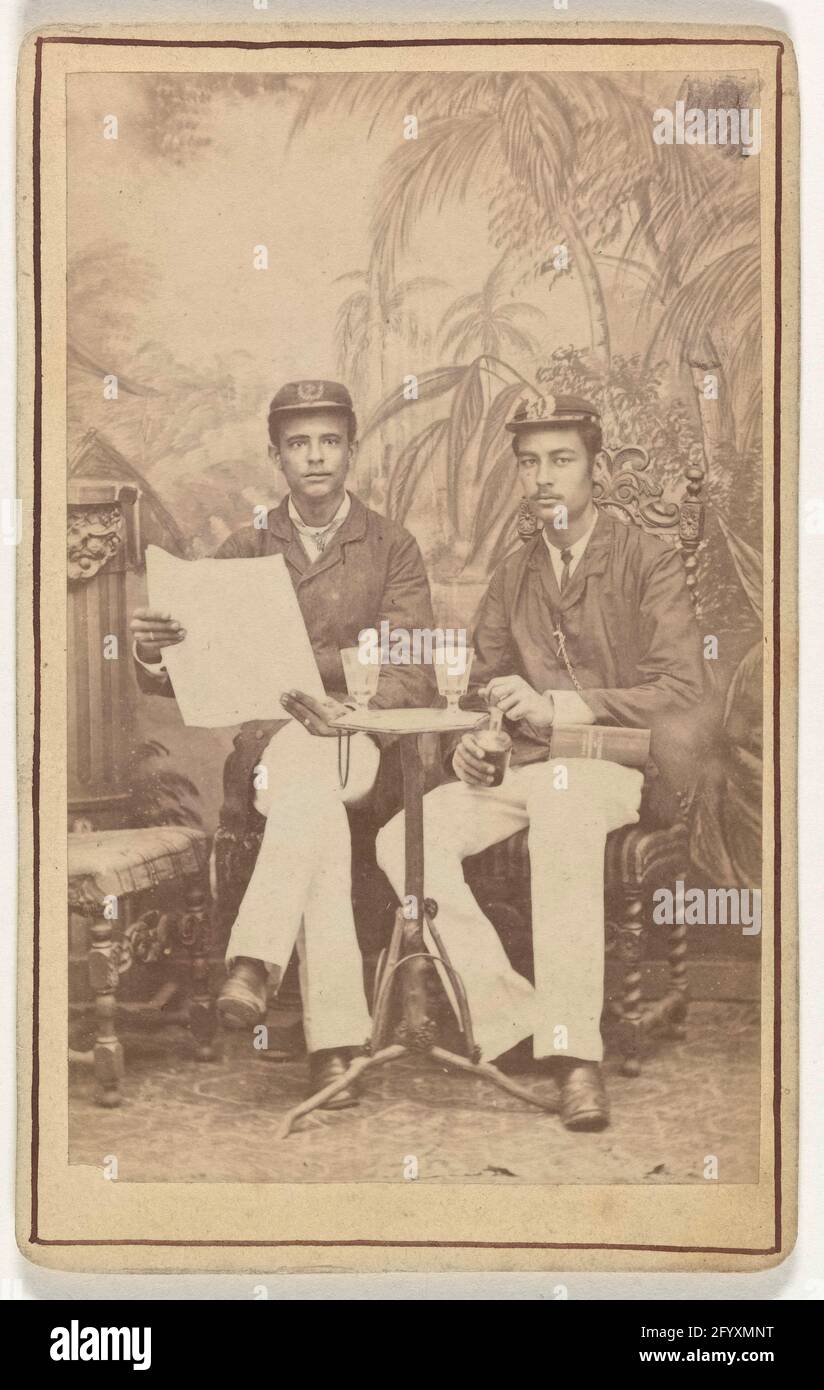 Portrait of Jacob Evert Wesenhagen and Jan Palthe Wesenhagen. Right ...