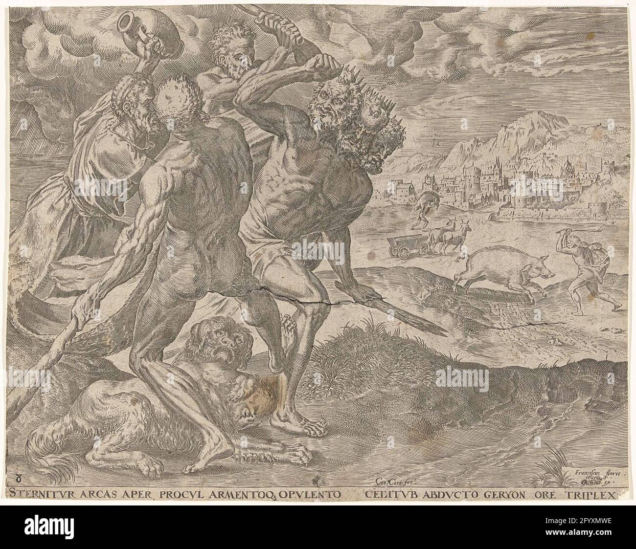 Hercules kills geryon hi-res stock photography and images - Alamy