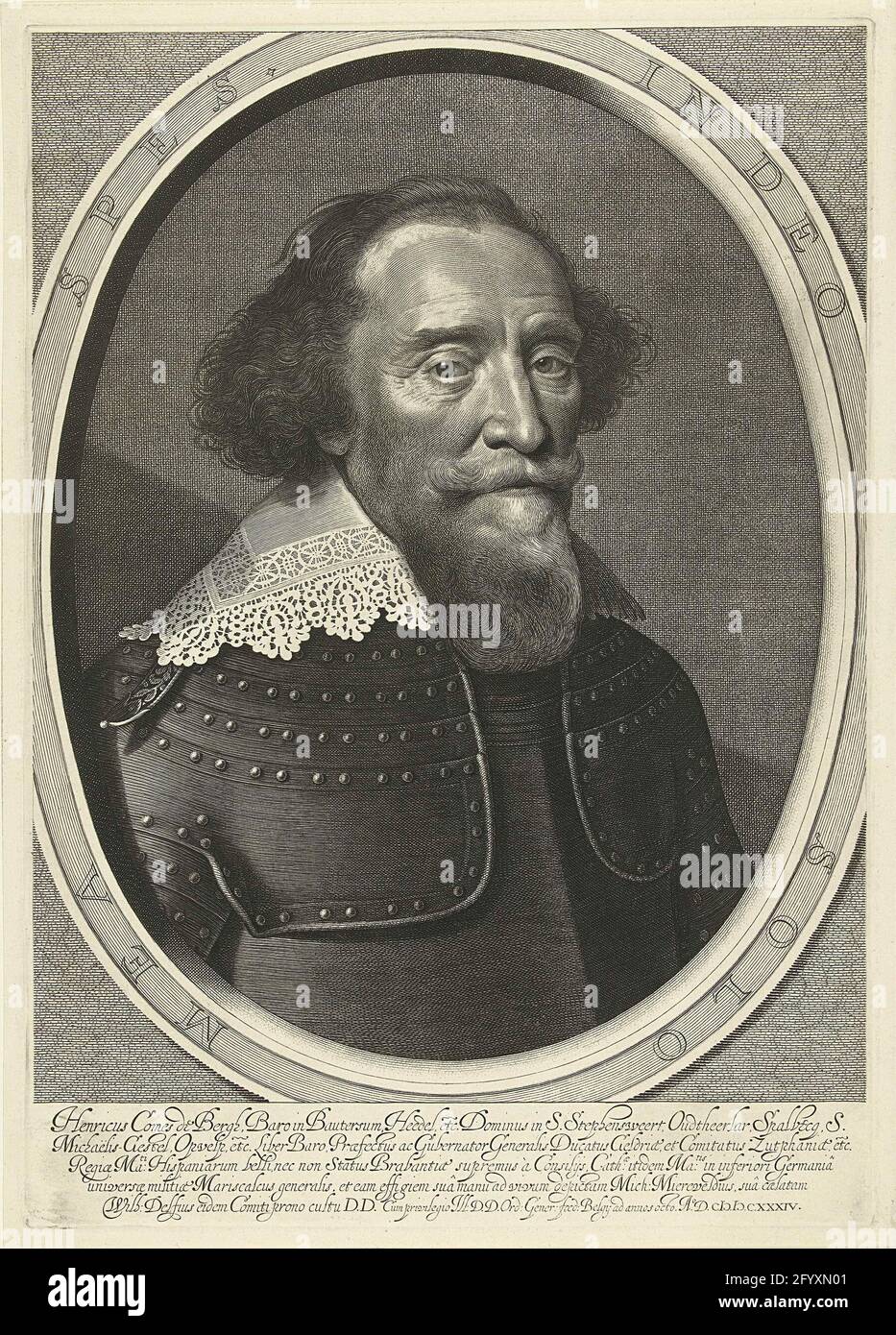 Portrait of Hendrik, Graaf van den Bergh. Portrait of Hendrik, Graaf ...