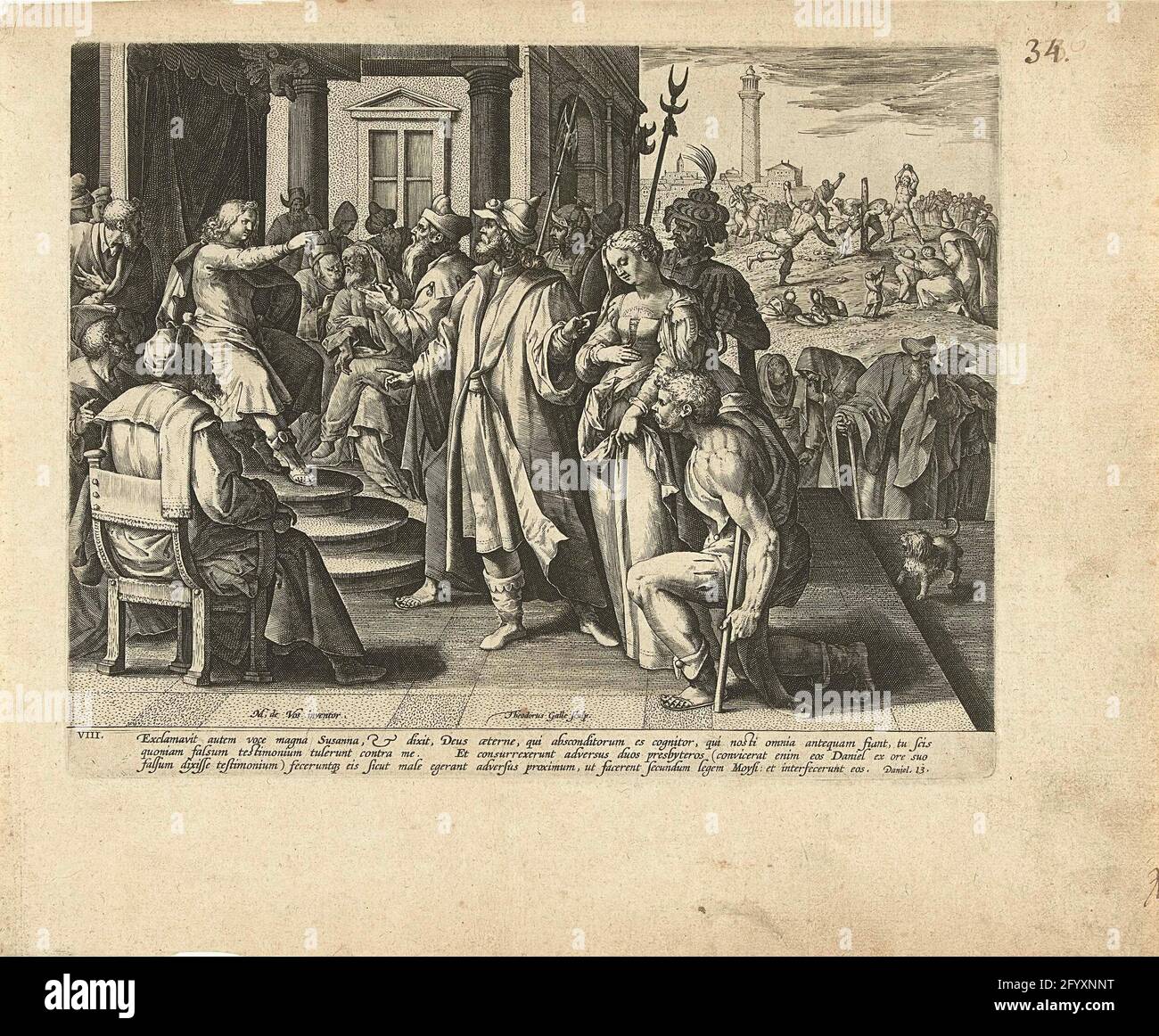 Susanna and the elders: the eighth commandment; Ten Commandments ...