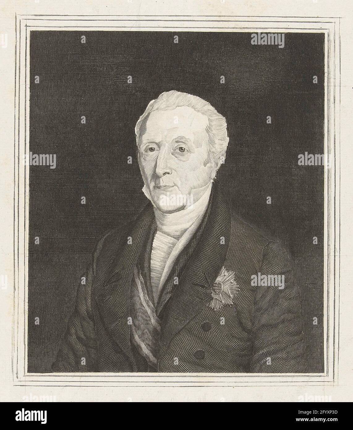 Portrait of Willem Frederik Baron van Roëll Stock Photo - Alamy