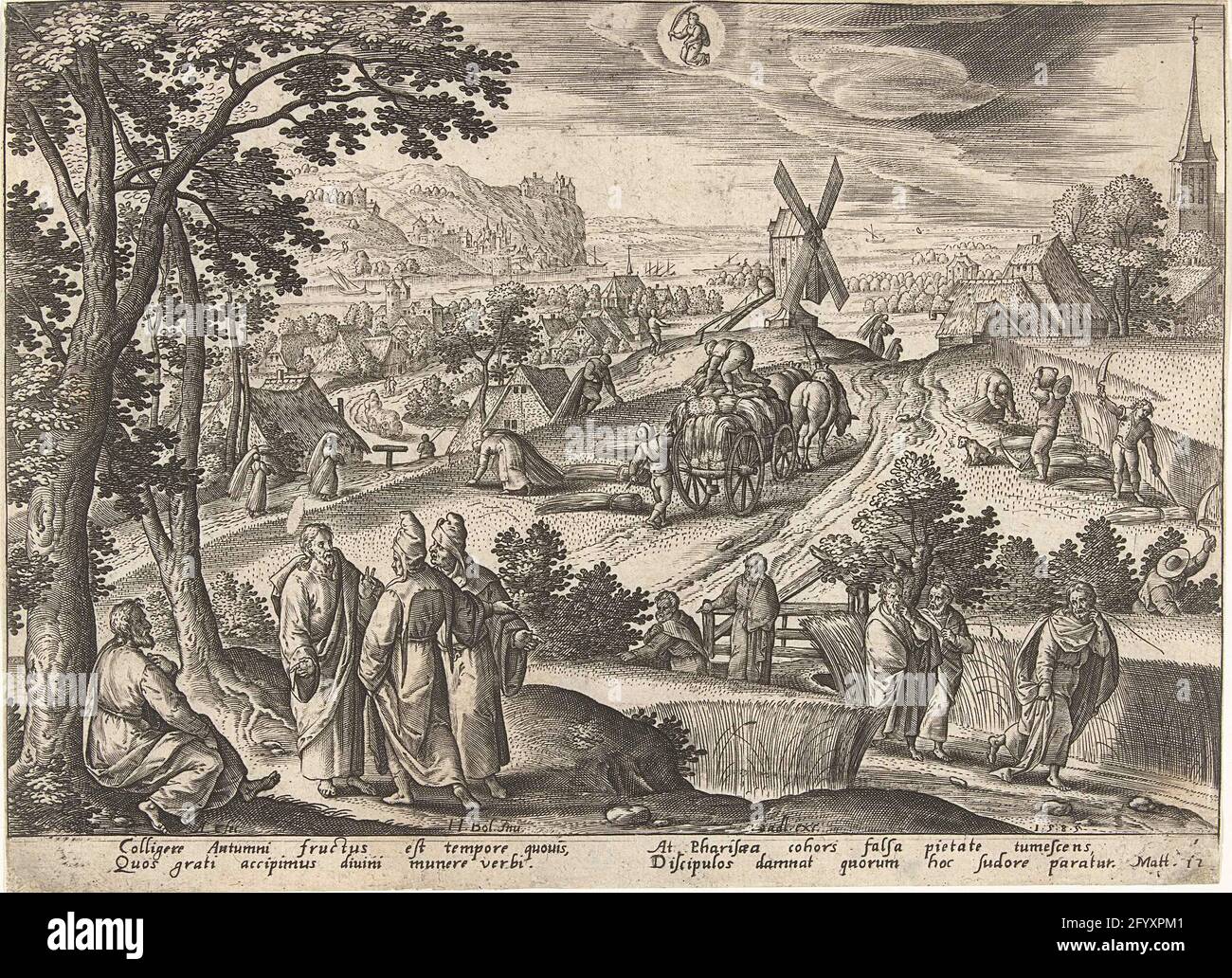 August: picking corn on the sabbath; The life of Christ in the twelve ...