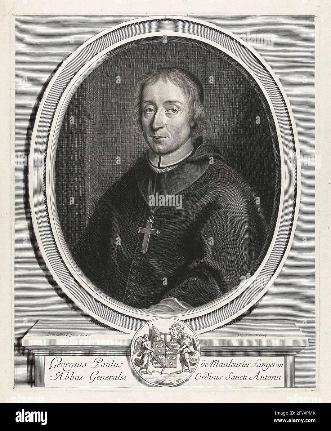 Portrait of Georgius Paulus de Maulaurier Maisson. Portrait of Georgius ...