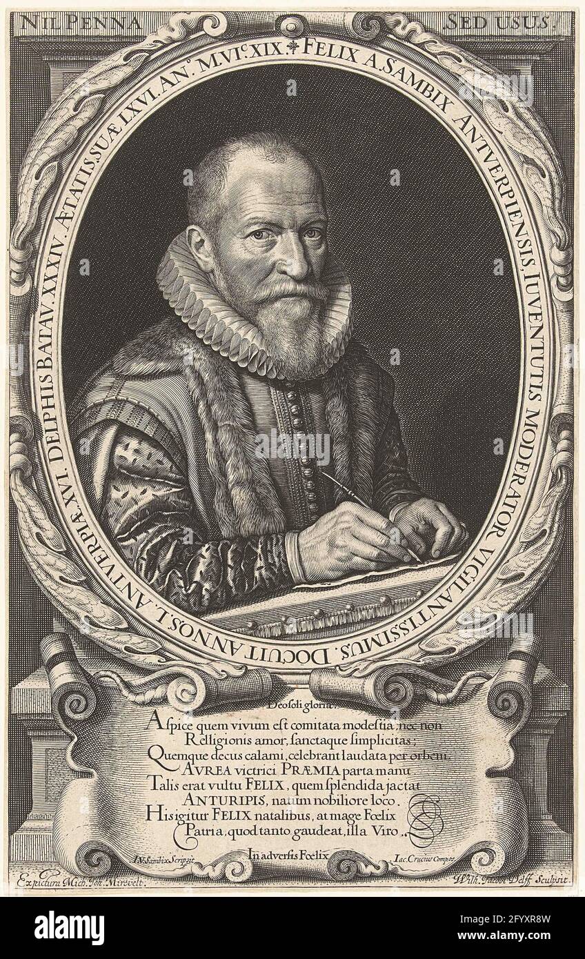Portrait of felix from sambix at the age of 66. Portrait of ...