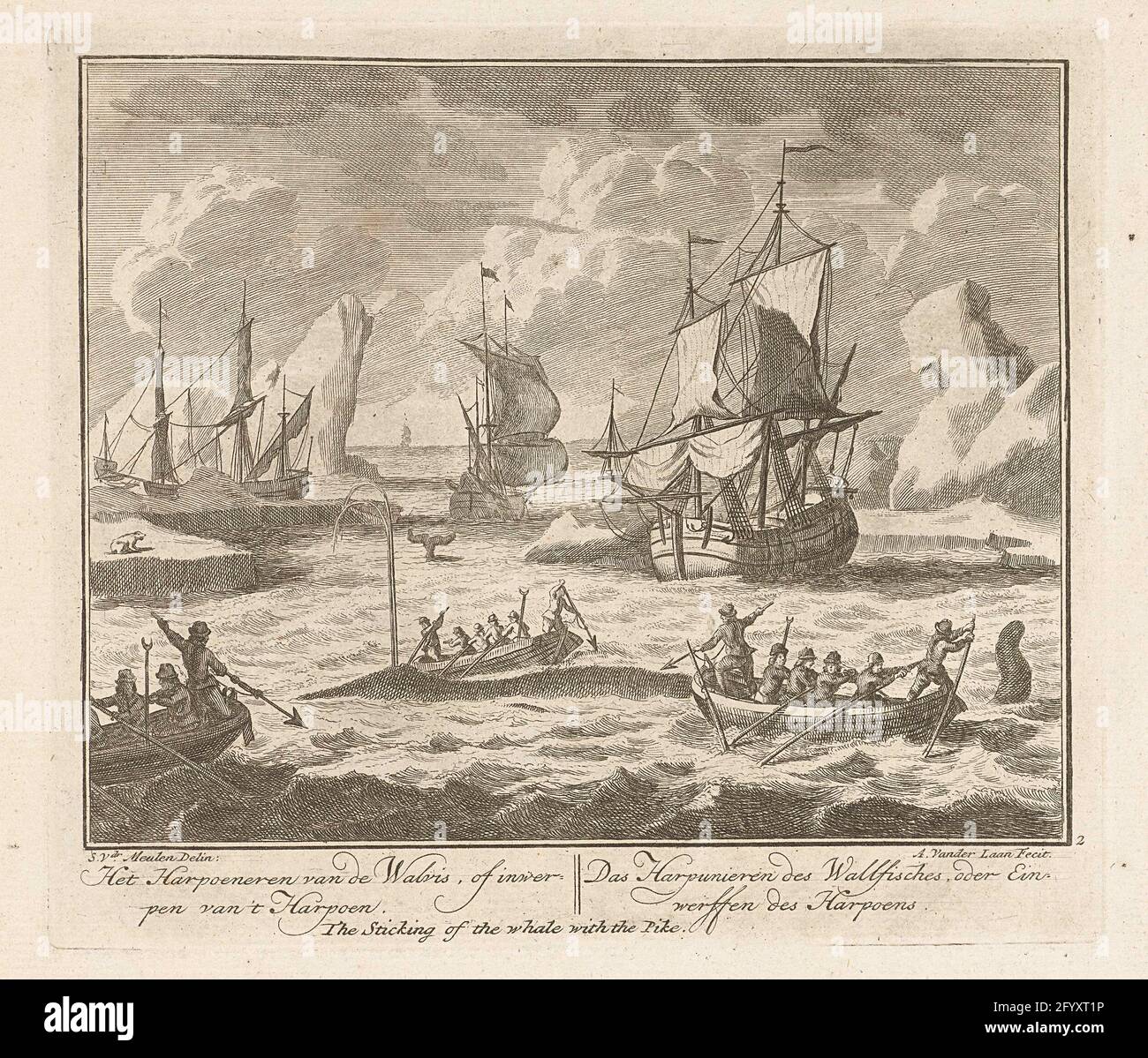 Whaling Harpoon Drawing