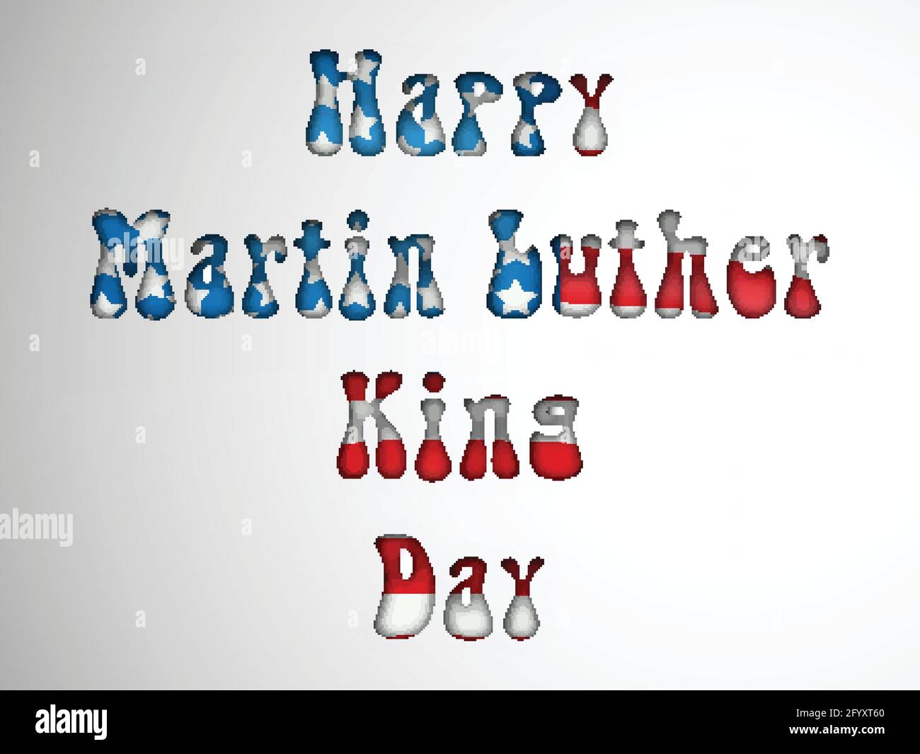 Martin Luther King Day Stock Vector Image & Art - Alamy